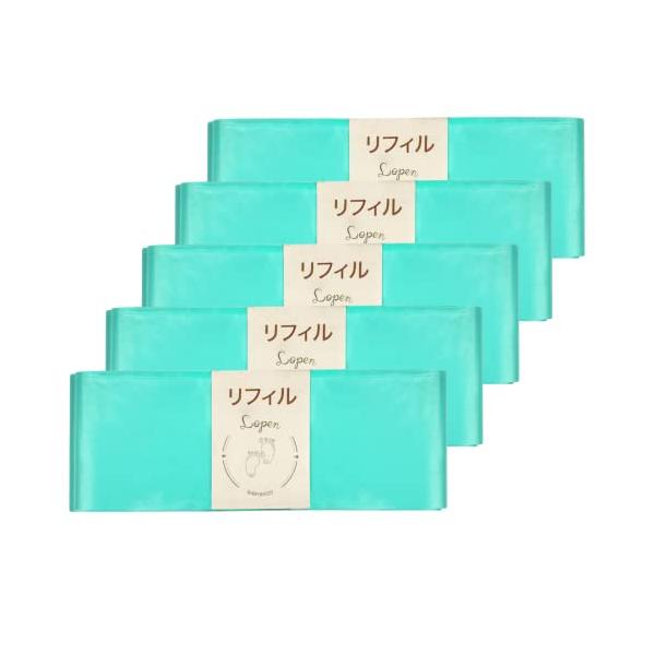 green/5ロール/Lopen01・Size:5ロール・?無香料タイプ。香りが邪魔しないので用途・場所問わずに使用できます。・?補充の目安が分かりやすい残量ライン入り。ラインが見えたら残り1ｍです。・?1ロールあたり約220枚の紙おむつが...