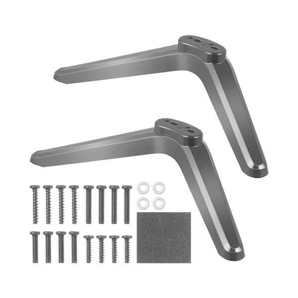 ブラック/21.50X6.00X3.00CM/1・パッケージ個数:1・使い方が簡単：このテレビ 足は取り付け、使用、調整が簡単で、最適な視聴が得られる理想的な角度にテレビを配置できます。・実用的で耐久性: このテレビ 脚はテレビを取り付ける...