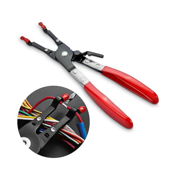 1/-/1・製品の内容はんだ付けプライヤー 1個入り、サイズ：全長約24.5mm。・材質良質な炭素鋼から作られ、ハンドルは炭素鋼＋プラスチック製で、ハンドルがしっかりしている、これらのワイヤークランプは安全で信頼性があり、長期的に使用するこ...
