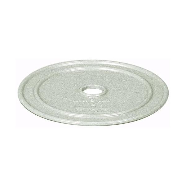 機能的でシンプルグレー/5型用/014254・Size:5型用・パッケージ個数:1・サイズ:直径18×高さ1cm、重量:0.042kg、材質:ポリプロピレン、対応:5型用、生産国:日本・漬物石の重さを均等にかけ同時に中身を保護する漬物容器5...