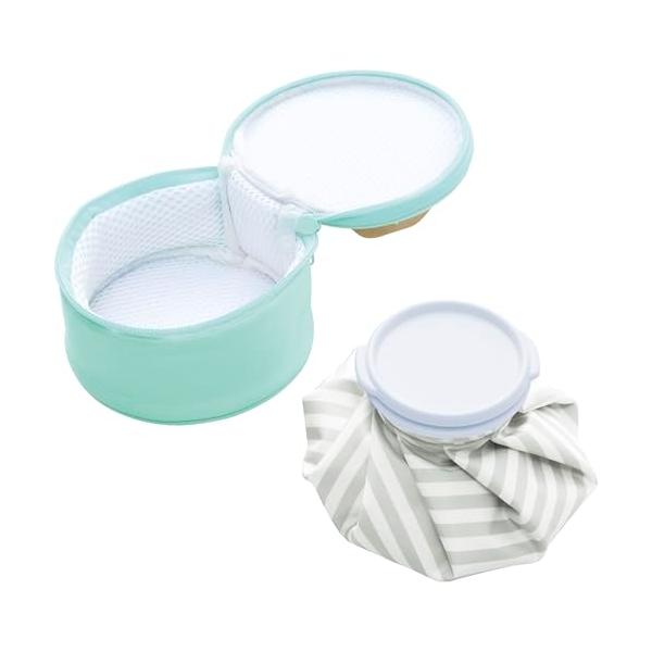 ストライプストライプ/S/092112・Size:SStyle:ストライプ・パッケージ個数:1・結露を気にせず持ち運べる猛暑対策やアイシング用に。ケースに入れて約３時間ひんやりキープ。（氷のうに氷と水を入れ36度の環境下で水温10度になるま...