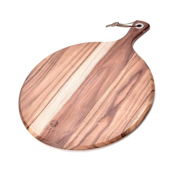 丸太の色/長さ35.5 x 幅24.9 cm/BH2010-3・Size:長さ35.5 x 幅24.9 cm・アカシアウッド---自然で丈夫なアカシアウッドの一部です。品質が高く、鮮やかな木の色と対照的な模様があります。・滑らかな磨かれたエ...