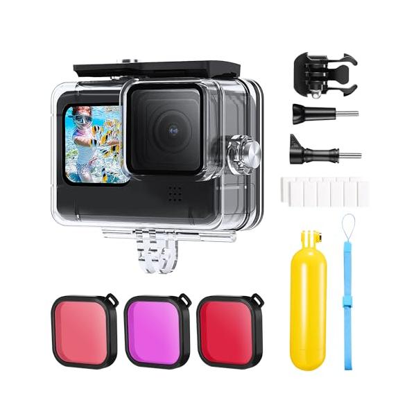 21-in-1 for gopro専用ハウジング・Style:21-in-1 for gopro専用ハウジング・水中撮影アクセサリー防水ハウジングやダイビングフィルター、浮きグリップなど、どれもプールや海の撮影に欠かせないアクセサリーとなっ...