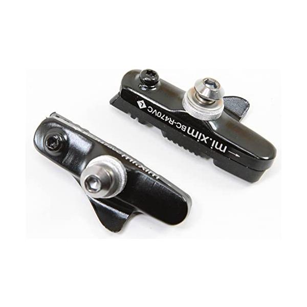 ・mi.Xim製、シマノとスラムのロードブレーキと交換できる、カートリッジ式ブレーキシューになります。 ・軽量アルミハウジングで角度調整ワッシャー、固定ボルトつきになります。・・パッド面はあらゆる状況に対応した最新のパタンを採用しております...
