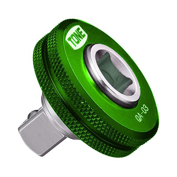 グリーン-/差込角:9.5mm3/8/L-QA-03G・Size:差込角:9.5mm3/8Style:グリーンPatternName:単品・差込角9.5mm3/8・グリーン・全長:30mm・重量:50g