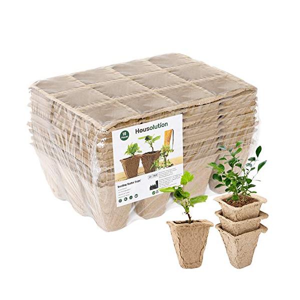 シンプルベージュ/10点セット/-・Size:10点セット・環境にやさしい再生紙と土に作られ、分解性が備えておりますので、環境にやさしいです。・長期使用可中には3x4共12格があり、また1セット共10点が含まれているので、数が多くで長期に園...