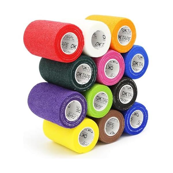 MIX/7.5cm/-・Color:MIXSize:7.5cm・製品規格:メーカー品番OKTAPE-1229 全長4.5ｍ/巻 皮膚に優しい粘着剤使用 自着性バンテージ 自己粘着テープ・自着性 OKTAPE-1229シリーズの自着性バンテー...