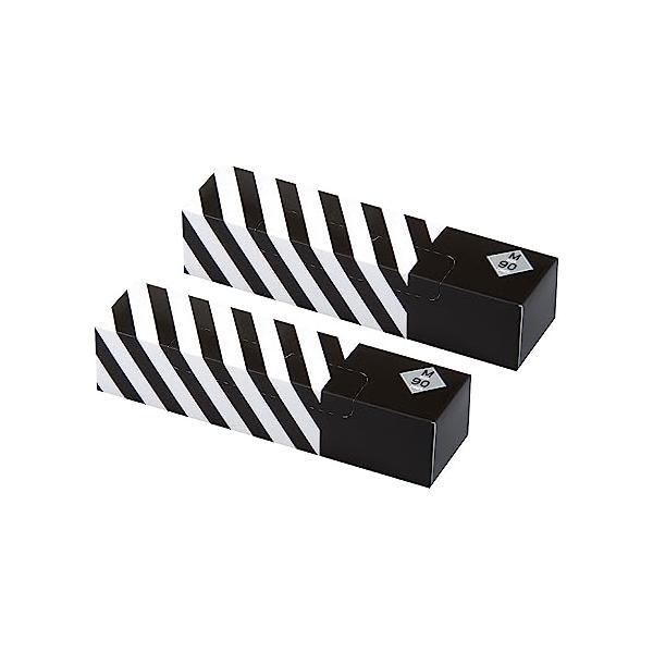 黒色/Mサイズ 90枚入/BOS-1940・防臭力はいずれも同じですので、お好みの袋サイズ・カラーからお選びください。・BOS-SHOP限定のストライプパッケージ。 お得な2個セット。・袋サイズ・カラーMサイズ（23×38cm）/黒色