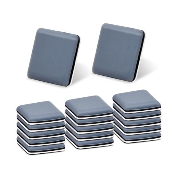 示すように/30 x 30 mm/301-24090・高品質素材当社の家具グライダーはポリテトラフルオロエチレン（PTFE）製で、丈夫で耐久性があり、摩擦係数が低く、滑るときに騒音がありません。・床保護当社の家具グライダーは床の傷を防ぎ、部...