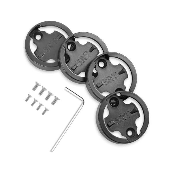 BRT/-/-・Color:BRT・4個パックBrytonサイクルコンピュータ専用マウントアダプター。ロードバイクやMTBに簡単取り付け可能な高品質なサイコン マウントです。・Bryton サイコン マウントの交換用ベースとして最適。従来の...