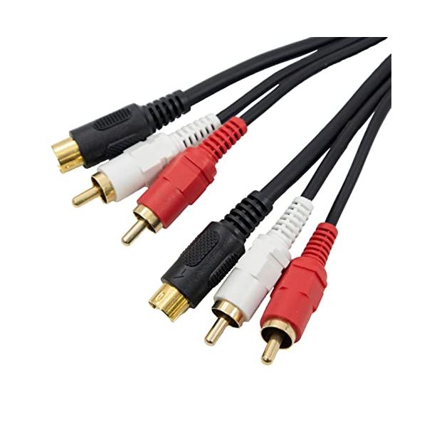音声付き1m-/-/AMXV-SSA1-1・規格：S端子+RCA・長さ：1ｍ・パッケージ仕様：簡易包装（ビニール）・使用用途：S端子を搭載した機器同士の接続に使用します。・使用上の注意：S端子は限られた製品にのみ搭載されています。他の端子と...