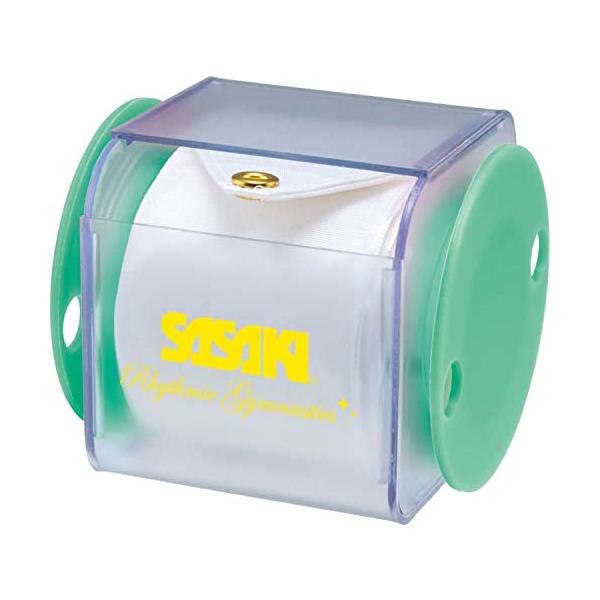 ミントグリーン×蛍光イエロー/：/AC61・Color:ミントグリーン×蛍光イエロー・素材:本体/ポリカーボネート、回転軸/ABS樹脂・サイズ:高さ7.3×幅7×奥行7.3cm・原産国:中国