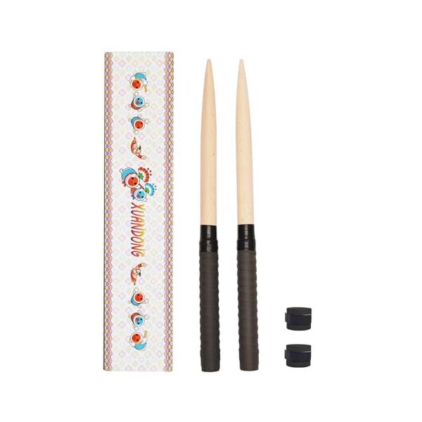 ブラック/-/-・Color:ブラック・全長：38ｃｍ　グリップ長：18cm 　最大直径：2.５cm。グリップも握りやすいもの（力が伝わりやすく、長く握れるもの）使用しております。ほかにもブラック、レッド、パープル、イエロー、ブルーのグリッ...