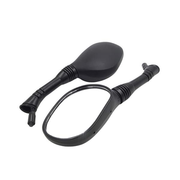 パッケージ個数:1・優れた適用性：本ミラーは8mmの右側逆ネジおよび左側正ネジを採用しており、汎用品として多くの車種に適合します。例えば、マジェスティ125、シグナスX、JOG、ジョグ、アプリオZR、グランドアクシス、BWS50、BWS10...