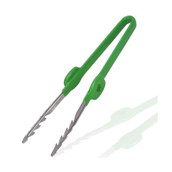 -/-/xr・セット内容：園芸用ピンセット 草抜き1本セット；全長：約19cm；重量：51g； 苗の移植、除草、土をほぐすのに使用される小型のピンセット。ガーデニングピンセットは、より強力にクランプするための逆歯デザインを採用しており、実用...