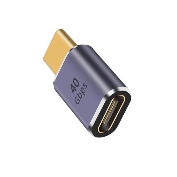 USB-C 延長アダプタ/-/-・Color:USB-C 延長アダプタ・パッケージ個数:1・USB-C 延長アダプタ USB Type C 変換アダプ 40Gbpsは完全にType-C物理インターフェースを採用し、レートは40Gbpsまで可...