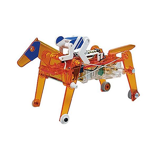 No.12 メカ ダービー/4.09×14.2×21.59cm/71112・パッケージ個数:1・ジョッキーを乗せて軽快に走る競走馬のロボット・対象年齢:10歳以上・使用電池:単3形電池 1本使用 別売・パッケージ重量: 0.207 kg