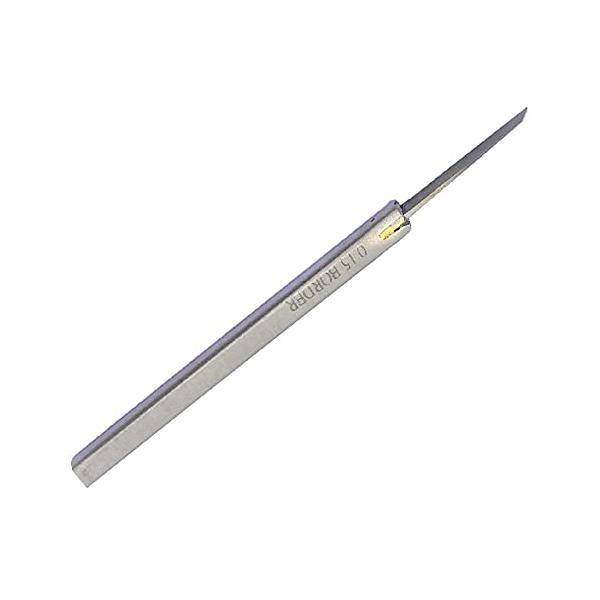 -/0.15mm/-・Size:0.15mm・刃幅の決まったスジボリ用タガネです。・刃幅サイズ：0.15mm/0.3mm/0.5mm/0.7mm/1.0mmから用途に合わせてご購入いただけます。・ガンプラ初心者でもシャープなモールドがひける...
