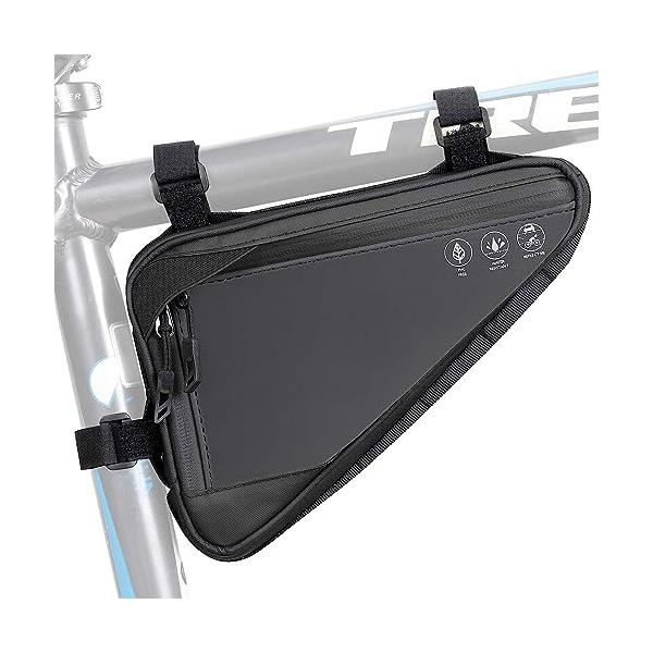 フレームバッグブラック/-/SP0029CL・?大容量収納ポケットスマホや財布、鍵や小物、自転車修理キットなどを持ち運びたい方に最適です。大容量の収納ポケットを搭載しており、フレーム下のスペースを有効活用できます。・?優秀な防雨性シームレス...