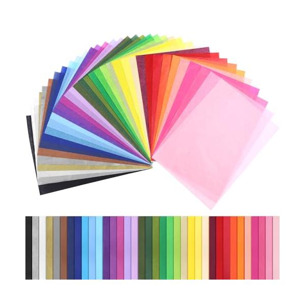 赤、青、緑、黄、オレンジ、ピンク、紫など36色/-/-・サイズ170×240mm・入数360枚（36色、各色10枚入り）、たくさんのペーパーフラワー作りにピッタリ・使い勝手良い色の種類が豊富で色々が組み合わせが楽しめ〜おはながみだけでなく緩...