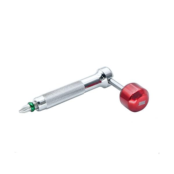 ステンレススチールマルチカラー/-/71145・パッケージ個数:1・片手操作 - 工具を持ったまま数回素早く回転させてねじ込み、隠れたシャンクを引き出して完全に締め付けます。・速くて素晴らしい - ロリポップ ドライバーは見た目が素晴らしい...