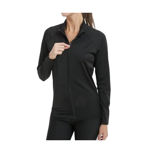 ラッシュガードブラック/ブラック/L/-・Size:LColor:ブラック/ブラック・UVカット効果：このSillictorレディースラッシュガードは、紫外線から肌を守るために設計されています。日焼けの心配なく、快適な水着体験を楽しむことが...