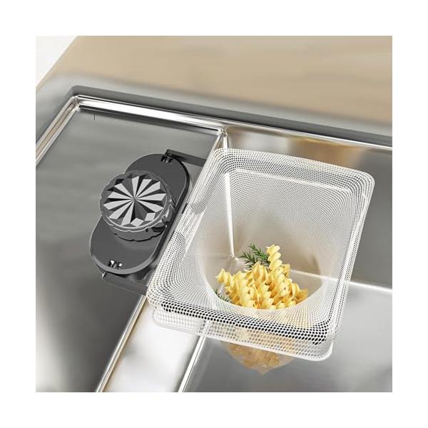 グレー/標準サイズ/Mst-01・Color:グレー・サビに強く長く使える高耐久素材鉄＋PETの複合素材を採用し、サビに強くて長持ち。軽量なのにしっかり丈夫で、毎日のキッチン作業を支える頼れる存在。・吸盤式で簡単設置＆取り外しもラクラク工具...