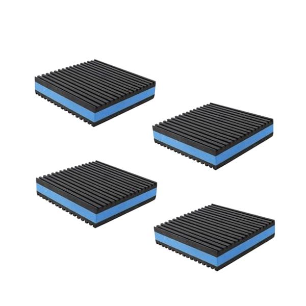 防振ゴムマット/-/室外機 防振ゴム・Color:防振ゴムマット・超簡単 エアコン 室外機 防音対策室外機のブーンという音と振動を抑える防振ゴムマットです。設置方法はエアコン 室外機 架台の下、四隅に防振ゴムマットを置くだけです。防振ゴムマ...