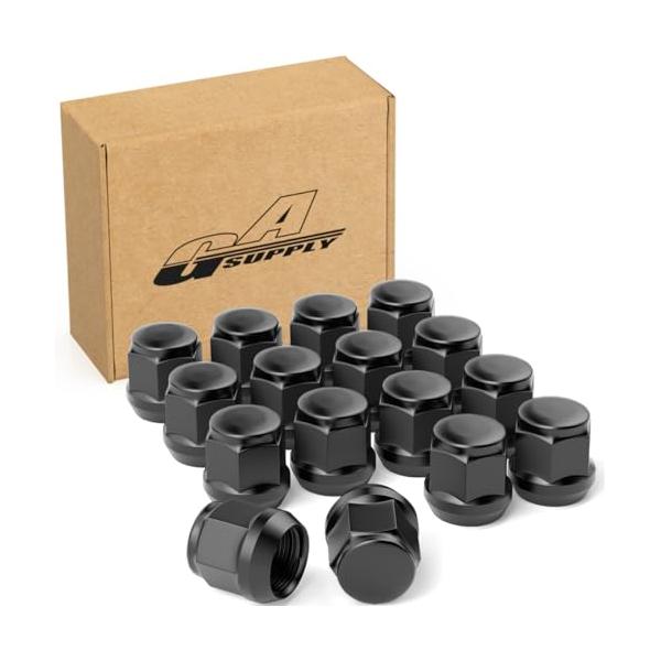 16個ブラック/M12xP1.5-16P/-・Size:M12xP1.5-16PColor:ブラック・商品内容テーパー座60°、ネジサイズ：M12×1.5、六角対辺19ｍｍ、全　長：約24mm、16個セット。・耐食性UPスチールにCNC旋盤...