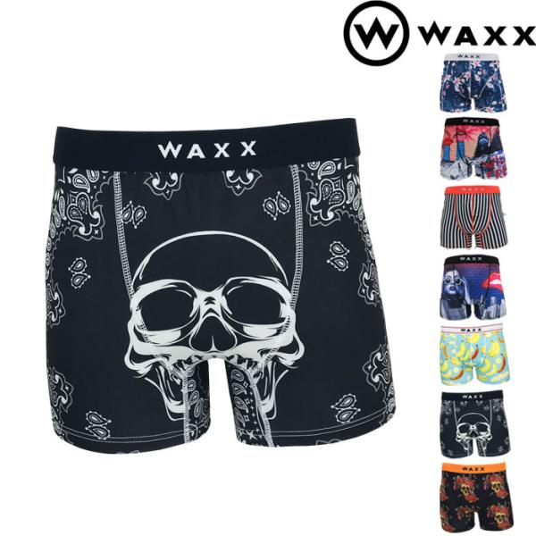 ポイント消化、あすつく対象商品です。  無料ラッピング クーポンフランス生まれの新ブランド『WAXX』は、エクストリーム系からストリート、そしてクラブに集う人々に熱く支持される、今一番HOTなブランドです。メンズ・レディース共にグラフィカル...