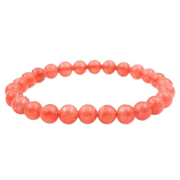 インカローズは13世紀の南米アルゼンチンで初めて発見され、1813年にドイツの鉱物学者ハウスマンによって「ロードクロサイト」と名付けられました。・英名 Rhodochrosite (Incarose)・和名 菱マンガン鉱・色 赤　ピンク　褐...