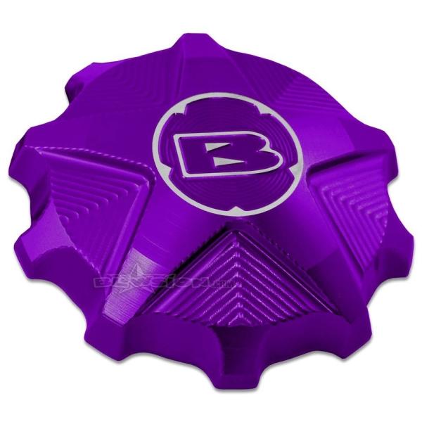 【メーカー】Blowsion【品番】04-03-156【商品名】Billet Fuel Cap - Yamaha Purpleビレットフューエルキャップ ヤマハ パープル【適応機種】Yamaha ヤマハ 汎用SJ/TZ/VX/FX-SHO/...