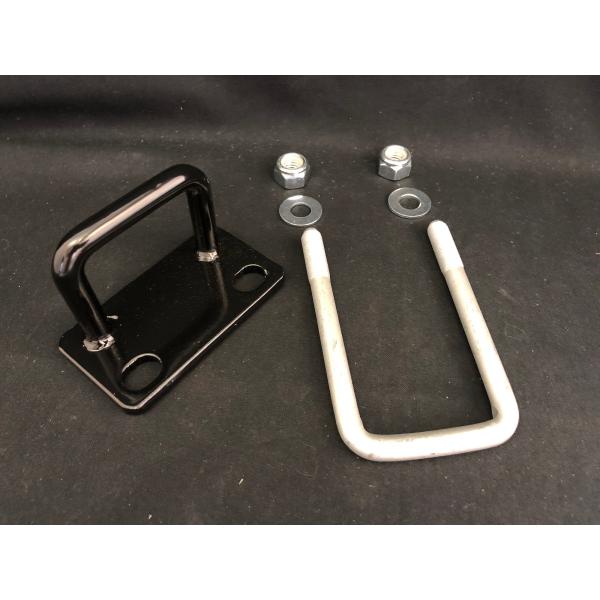 【メーカー】TIGHTJAPAN(タイトジャパン）【品番】0714-01【商品名】 ユニバーサルフック スチール 75mmx45mmトレーラフレーム等に取付する汎用フック。付属Uボルトはスチール製です。【発送方法】《前入金の場合》レターパッ...