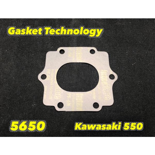 【メーカー】COMETIC【品番】5650-2　【商品名】リードバルブガスケット 2枚　【適応機種】KAWASAKI 550SX(91-95)　【純正部品番号】11009-3788　リードバルブとインテークマニホールドの取り付け面に適応【発...