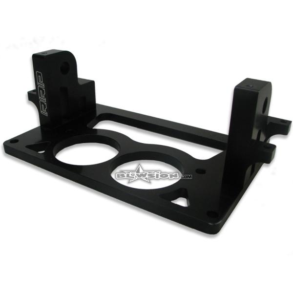 【メーカー】R.R.P.(リックロイ・プロダクト）【品番】BR-KAW-2H-BK【商品名】ハンドルポールブラケット カワサキ 2ホール 【カラー】ブラック【適応機種】カワサキ 1500SX-R,800SX-Rアルミビレット製ハンドルポール...