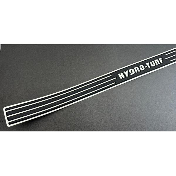 【メーカー】HYDRO-TURF（ハイドロターフ）【品番】HT-TS51K0102【品名】Gunnel Mats Black/White (ガンネルマット ブラック/ホワイト）【商品説明】サイドデッキ（ガンネル）に貼り付ける滑り止めマット。...