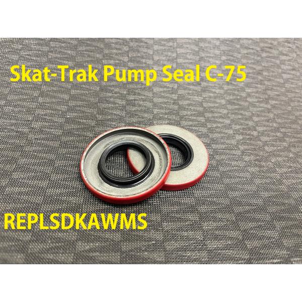 【メーカー】Skat-Trak代替【品番】REPLSDKAWMS【商品名】C-75マグナムポンプ用オイルシール　【適応機種】C-75ポンプ　カワサキ シードゥ※マグナムポンプ用補修用メタルシール1枚仕様が廃盤の為代替用のオイルシールです。2...