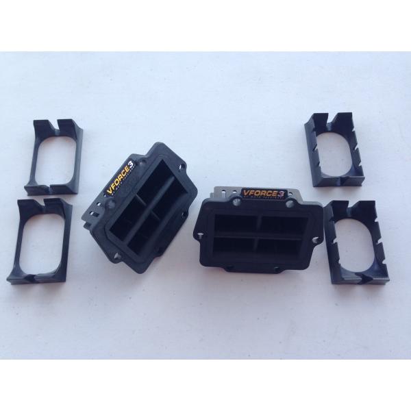 【メーカー】V-FORCE【品番】V3150-794-2【品名】V-FORCE Delta3 Reed Valve Kawasaki 750/800 2気筒1台分【商品説明】ノーマルリードバルブは1気筒分2枚ですが、V-FORCEでは4枚の...
