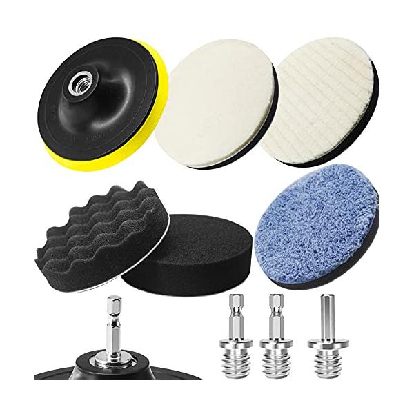 ・  125mm 9点セット・・Model:125mm 9点セット・高品質の研磨パッド125mm の研磨パッドは、車の美しさ、ワックスがけ、研磨用です。気孔率、超弾性、吸水性に優れ、研磨液と併用することで美観・研磨効果に優れています。定期的...