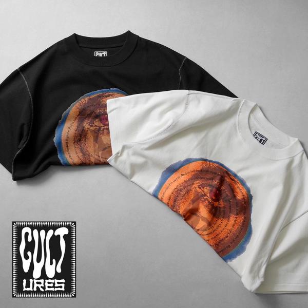 デザイン性抜群の一枚はカルチャーズならではの雰囲気に見事に仕上がっています。インクジェットプリントならではの多色による細かい描写のデザインが良い感じになっていますね。 　　　L　 　XL　 　身幅 60cm 62cm 着丈 68cm 70c...