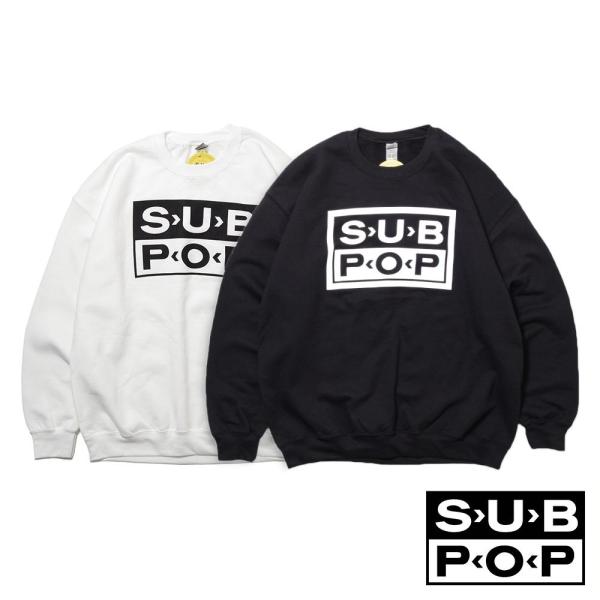 再評価の機運高まるアメリカインディーロックを代表するレーベルSUBPOPの定番的デザインのオフィシャルスウェットです。飾らないシンプルなロゴのみのデザインがスタイリングに取り入れやすいですね。オーバーサイズでゆったり目が今っぽい雰囲気ではな...