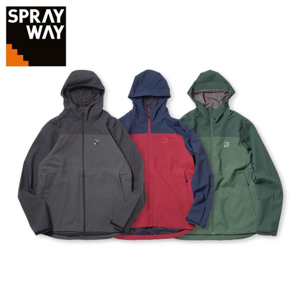 使い勝手の良いアウトドアジャケットで1着あると色んなシーンで活躍してくれる逸品！SPRAYWAYらしい高機能とリーズナブルなプライスで多くのアウトドア愛好家に支持されている定番アイテムです。 　　　　　S　 　M　 　L　 　XL　 　身幅...