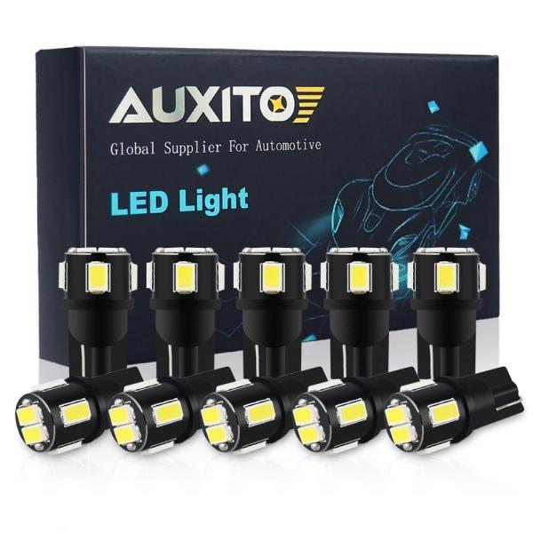 AUXITOブランドの高品質T10LEDバルブ高輝度長寿命◆安定したミニチップセットを内蔵電力の流れを適切に管理し最適な光量を保ちます◆発光集中チップセット反射する際の全体的な光の広がりを増やします◆アルミヒートシンク放熱に優れLED内から...