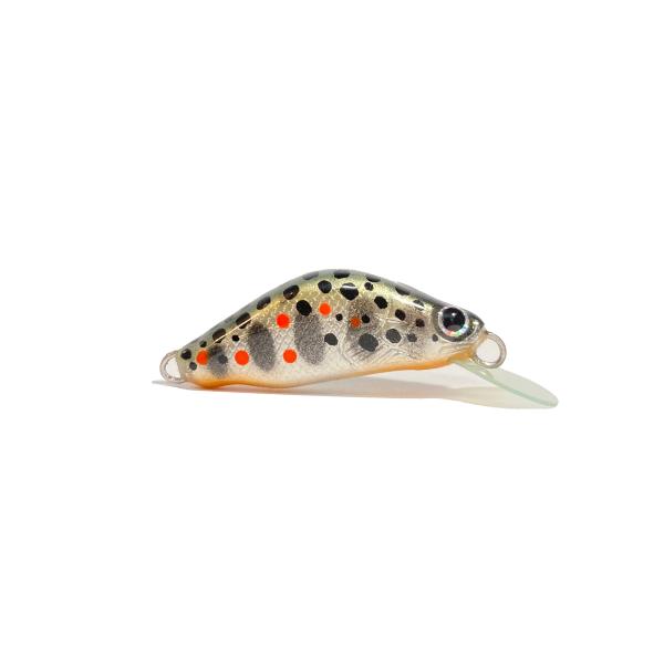 Salmo trutta minnowサルモトルッタ ミノー37mm3.7g（37ｍｍはフックアイ1つ）45mm3.1g50mm4.3g60mm6.1gタイプ：シンキングバルサ材、表面アルミ、ステンレススルーワイヤー構造、2層の強力なエポキ...