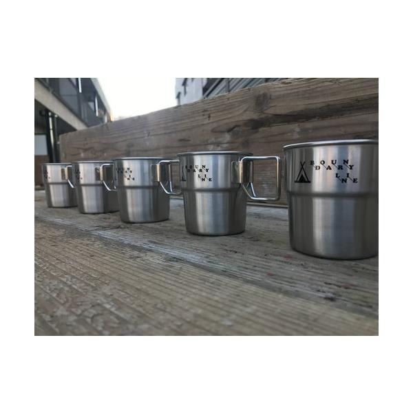 BOUNDARY LINEシリーズのステンレス　スタッキングマグカップ。日本製ならではのきれいなマグカップです。【BOUNDARY LINE】バウンダリーラインは、境界線という意味を持つbrandです。”家と外との境界線で使える”をキーワー...