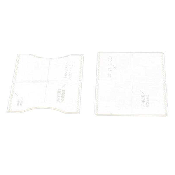 M&amp;S STOREの商品をご覧頂き有難うございます！サイズ: 10×7cmテンプレート素材: アクリルパッケージ内容: 1set※レザーやパーツなどは含まれていません。(型紙のみ)特徴：レザークラフト作成キット レザークラフト 型紙...