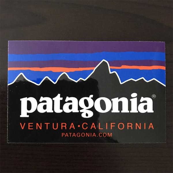 【訳あり】【pa-2】patagonia パタゴニア ステッカー ブラック classic patagonia訳ありの理由は、二枚目の写真のように、裏の台紙のシールを剥がした跡が酷い為、セロハンテープで補強してあります。ステッカー自体には全...