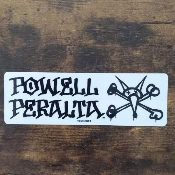 【ST-1068】 Powell Peralta skateboard sticker パウエル ペラルタ スケートボード ステッカー Vato Rat■カラー：ブラック（クリアタイプ）■サイズ：縦5.8cm×横17.8cm■稀に折れ、印刷...