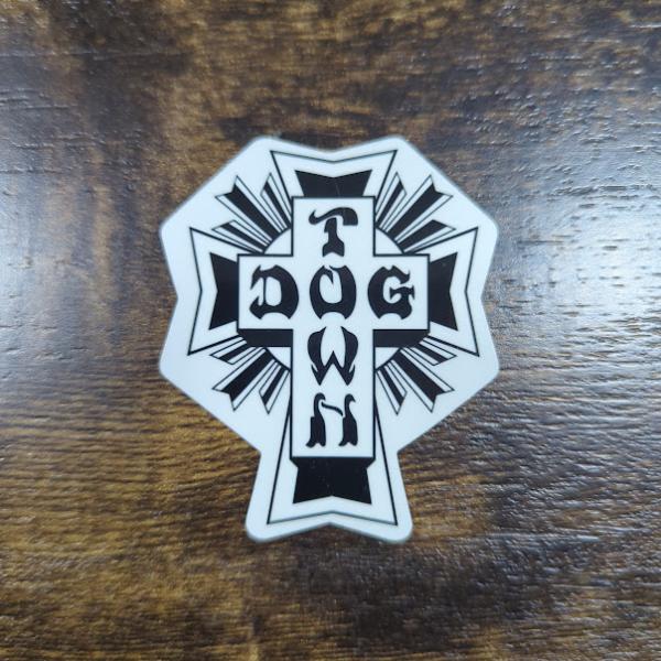 【ST-422】Dogtown Skateboard ドッグタウン STICKER スケートボード ステッカー Cross Logo Die Cut 5.5×4.6■カラーブラック（クリアタイプ）■サイズ縦5.5cm×横4.6cm※稀に折れ...