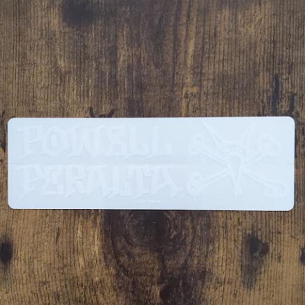 【ST-873】 Powell Peralta skateboard sticker パウエル ペラルタ スケートボード ステッカー Vato Rat■カラー：ホワイト（クリアタイプ）■サイズ：縦5.8cm×横17.8cm■稀に折れ、印刷ミ...
